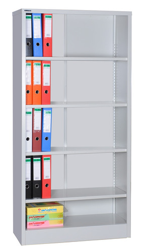 Open Office Cabinet with Four adjustable Shelves | Arab Gulf Furniture