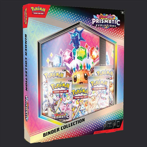 Pokémon TCG: Prismatic Evolutions: Binder Collection | Recharge Café LLC