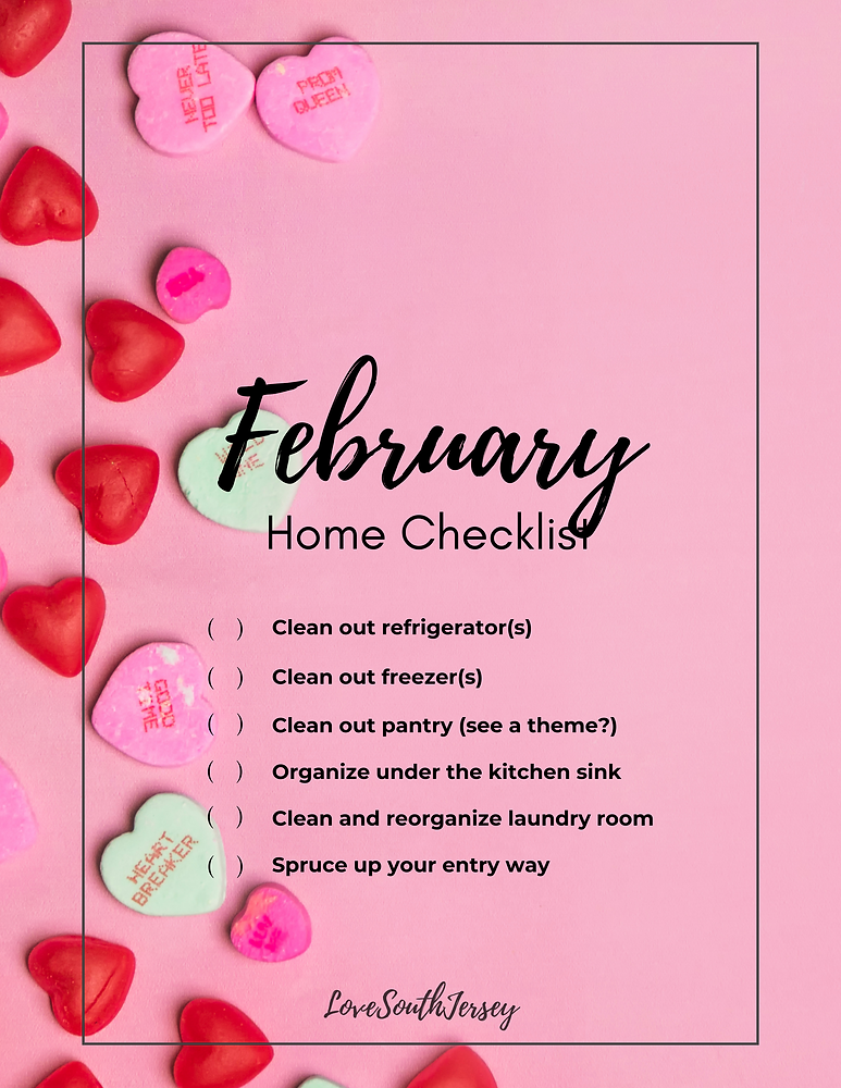 February Home Checklist
