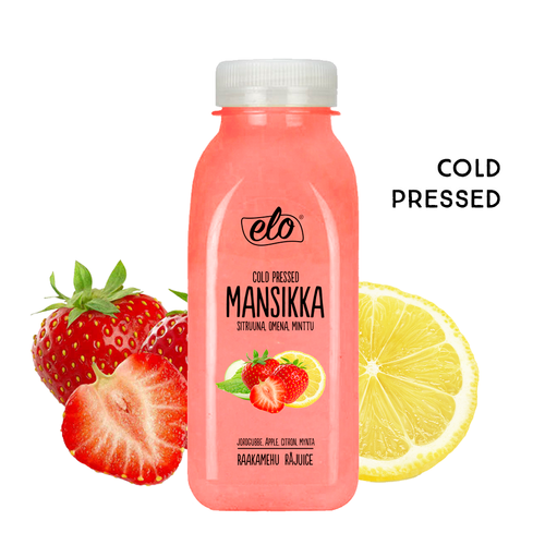 ELO Cold Pressed Strawberry-Lemon 250ml x 6 | ELO Drinks