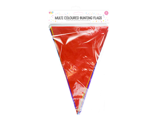 Coloured Bunting Flags - 20 Flags | OneBeyond