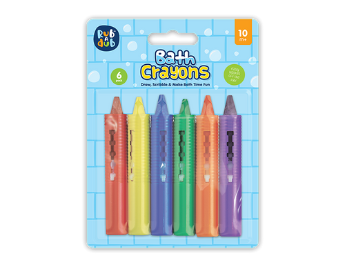 Bath Crayons - 6 Pack | OneBeyond