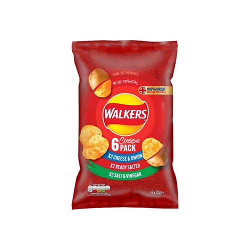 Walkers Variety Pack 6Pk | OneBeyond