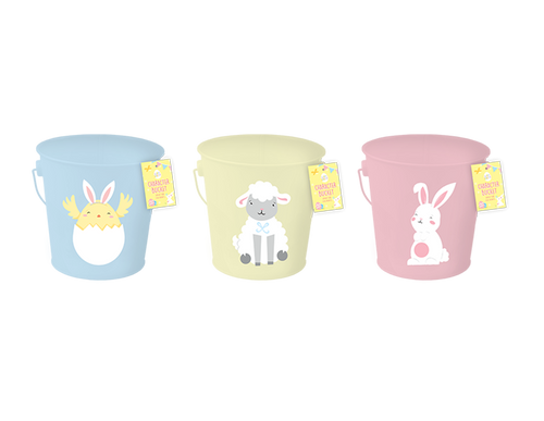 Easter Character Metal Bucket | OneBeyond