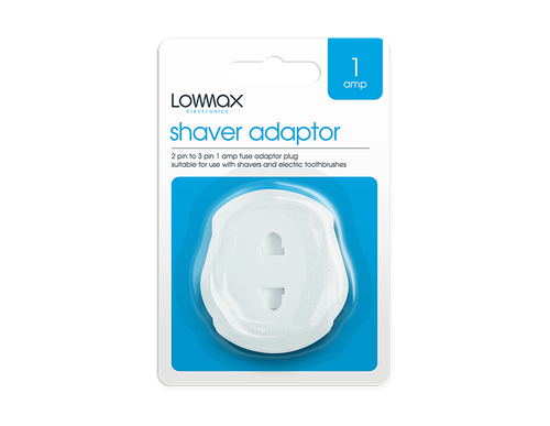 Shaver adaptor 1amp | OneBeyond