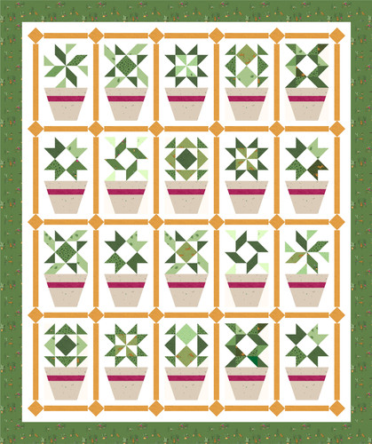 Plant Life Quilt Pattern | Sew Peachy
