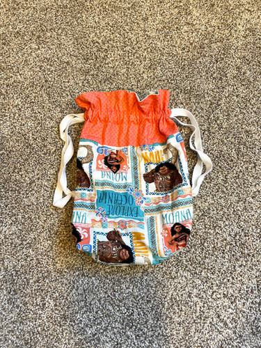 Moana Drawstring Bag | Sew Peachy