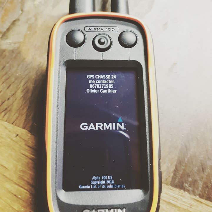 Alpha 100 Garmin version originale usa | gpschasse24.com