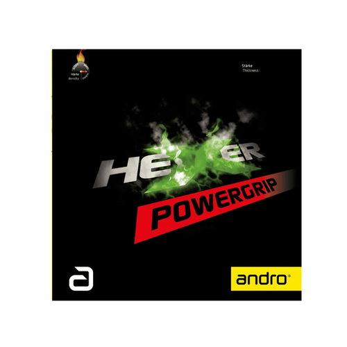 Andro Hexer Powergrip Table Tennis Rubber - Exceptional Grip & Spin for ...