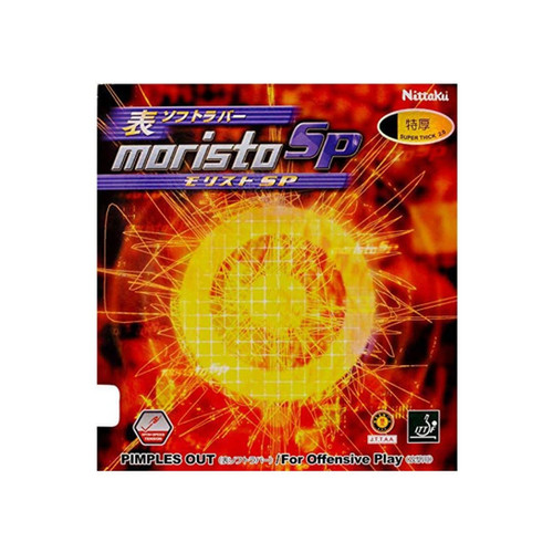 Nittaku Moristo SP Table Tennis Rubber - High-Speed & Spin for ...