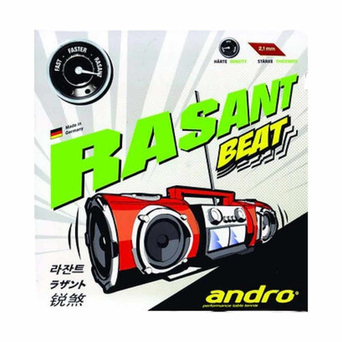 Buy Andro Rasant Beat Table Tennis Rubber - Table Tennis Empire India