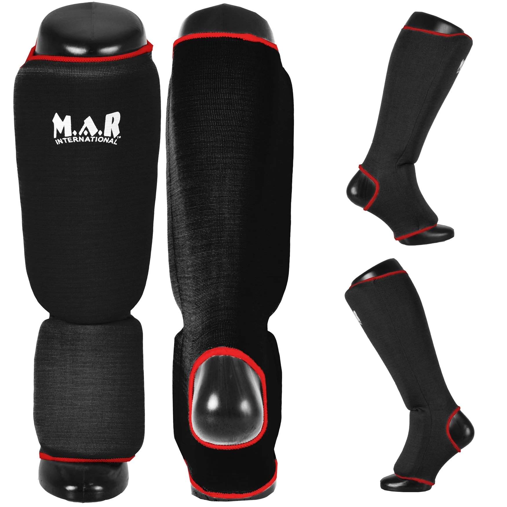 Elasticated fabric shin & instep guard | Plan C Training