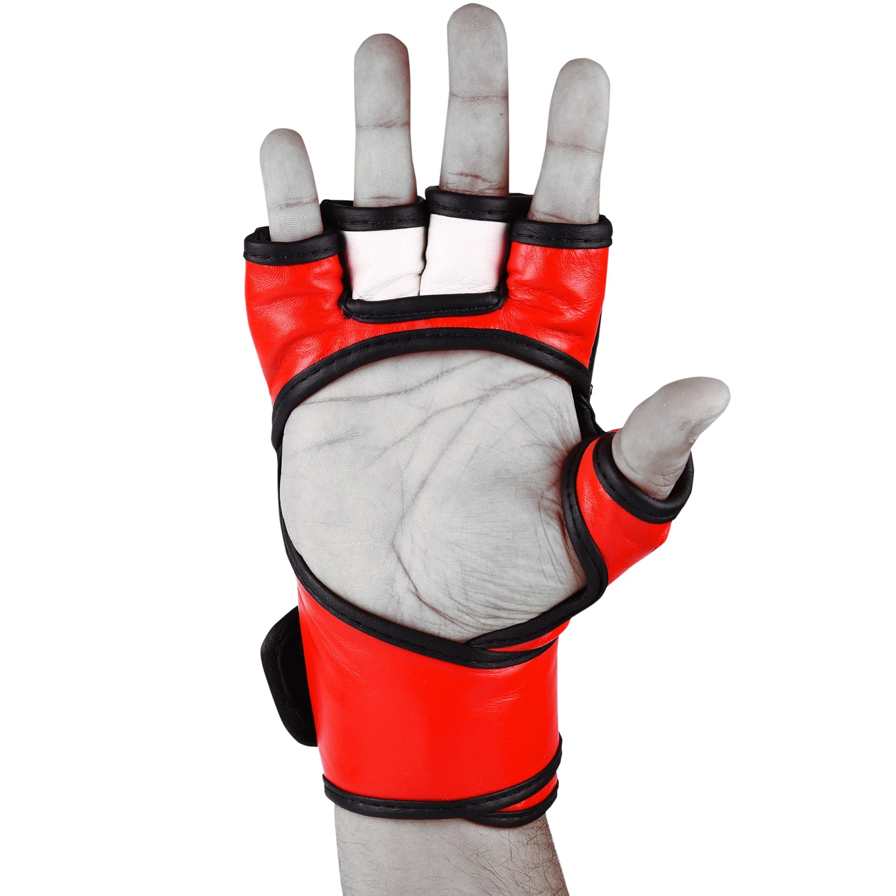 Black & red MMA competition gloves | Plan C Training