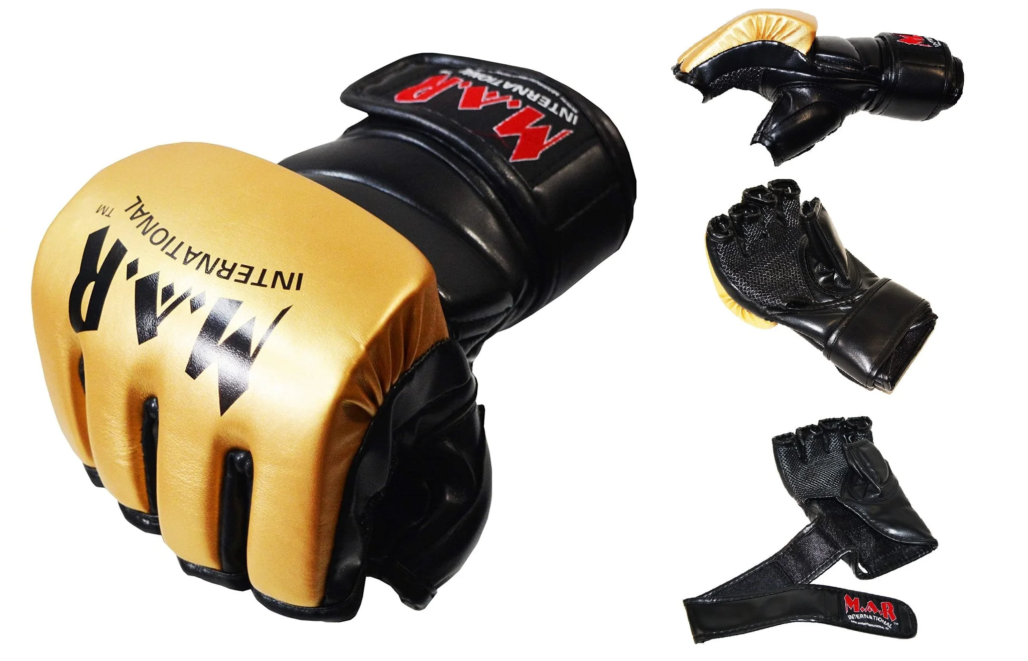Synthetic leather MMA gloves | Plan C Training