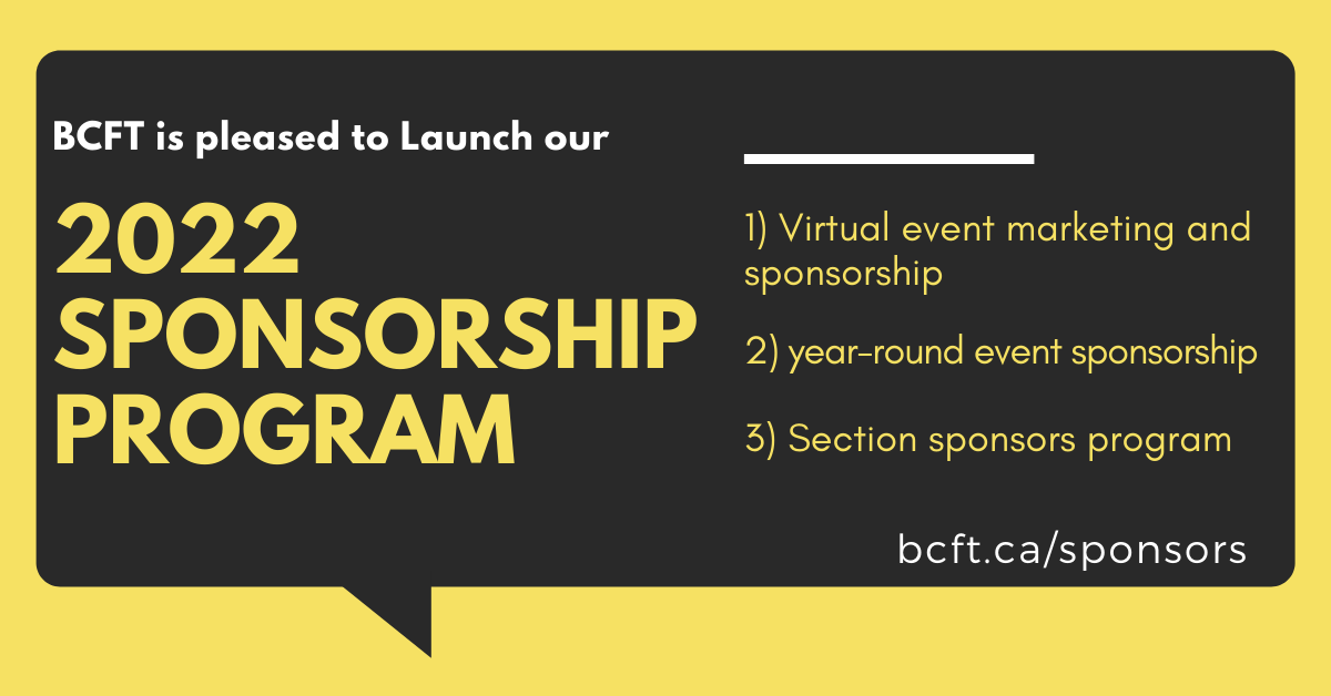 SPONSORS | BCFT Suppliers Night | Food Expo