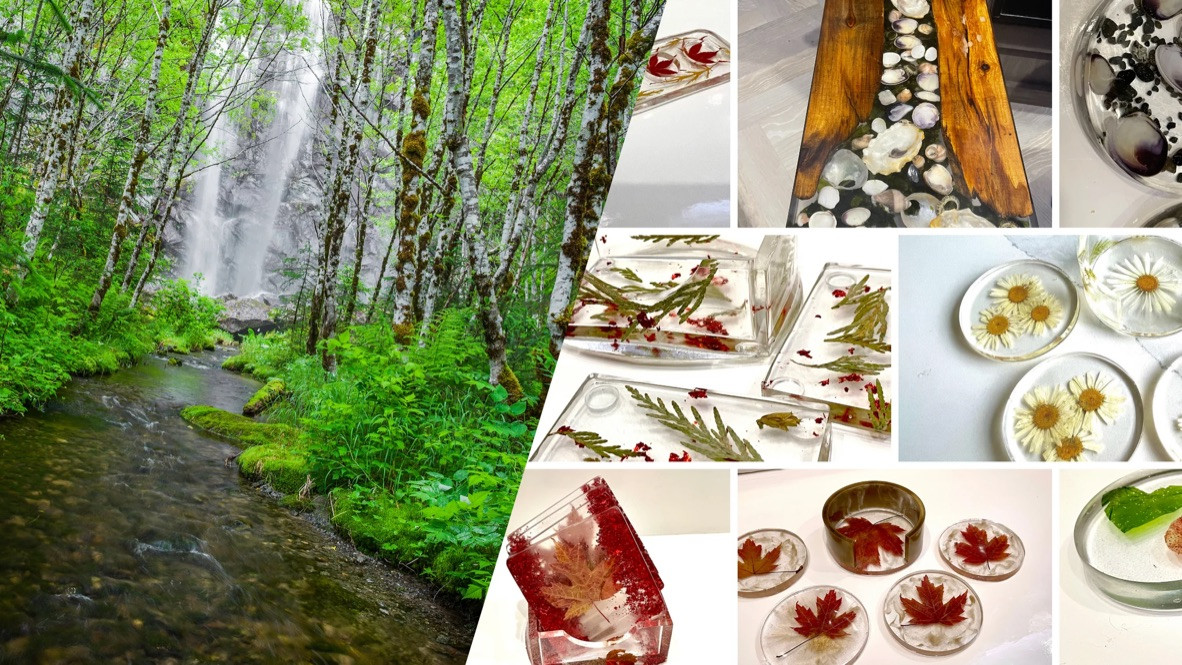 Resin River Tables | Preserving Nature Crafts
