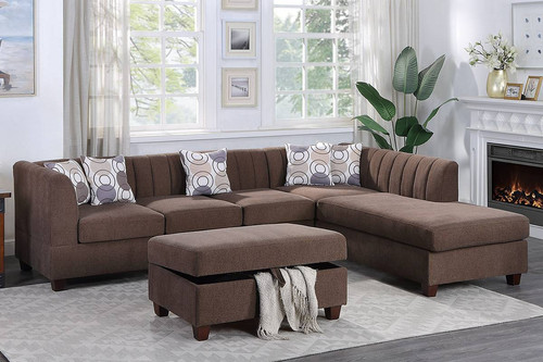 Erica 3-Pc Sectional | Wilton Furniture