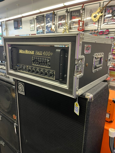 Mesa Boogie Bass 400 + Bass Amp WITH Roadcase Rack | Ron's Guitars