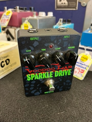 Voodoo Labs Sparkle Drive Pedal SOLD | Ron's Guitars