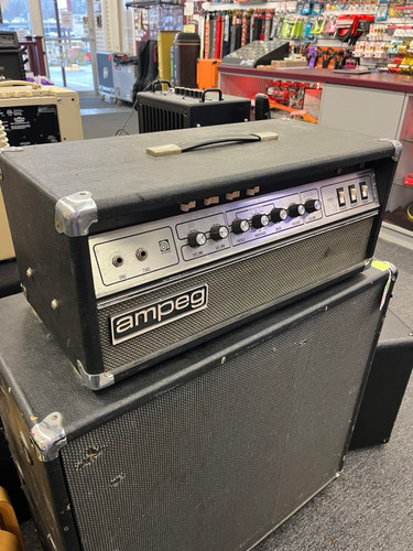 Ampeg V2 Mid 70's Vintage Guitar Head with Master Volume SOLD | Ron's ...