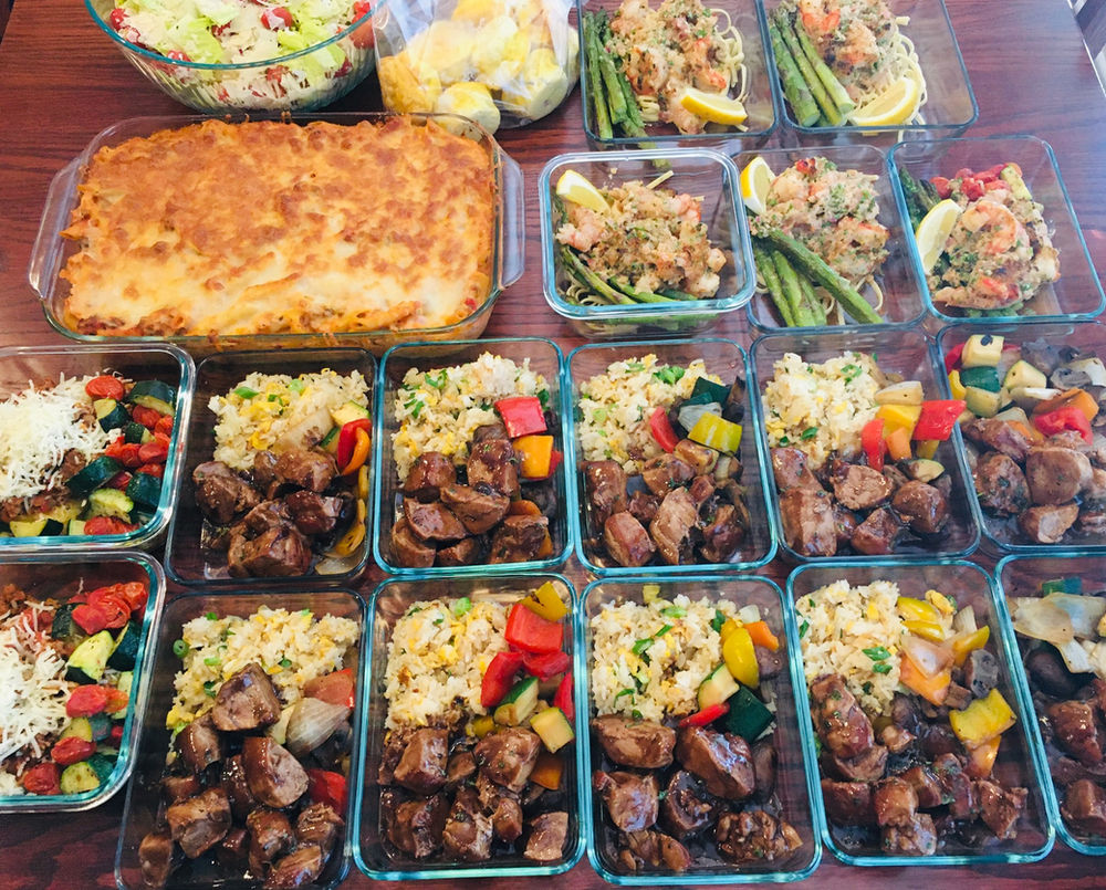 Sample Meal Prep Menus