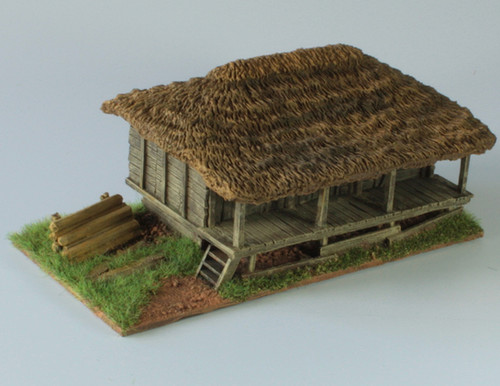 Large Stilted Dwelling Rectangular Shaped Base | TotalBattleMins