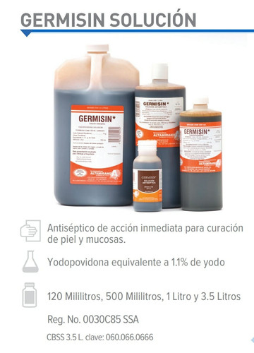 GERMISIN SOLUCION | VALSER MATERIAL DE C