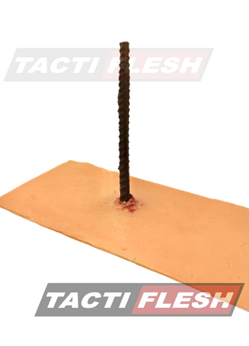 Attachable Impaled Object simulator with bleeding set | Tactiflesh