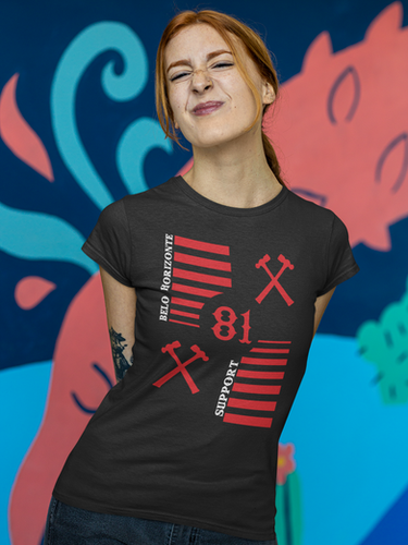 Tshirt SYL 81 Hammers for women | BRM BH BRAZIL