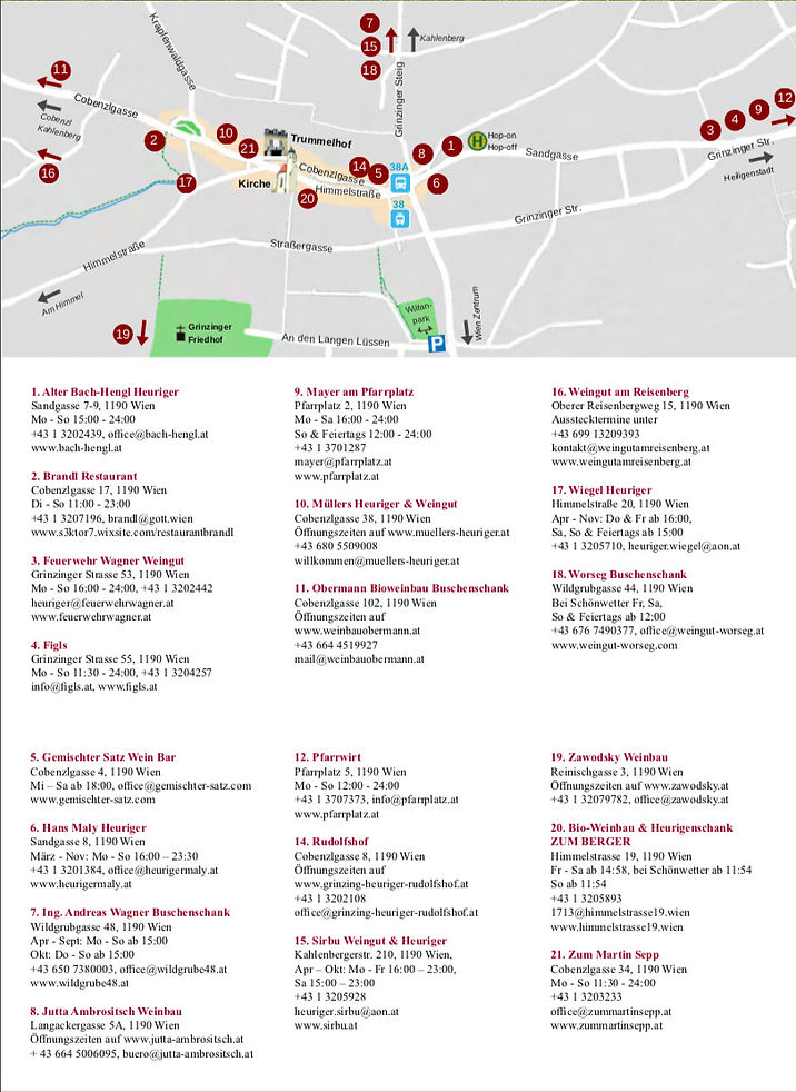 How to get to Grinzing - Vienna