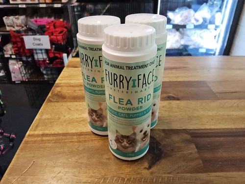 Furry face flea rid powder 100g | Macleay Pets Plus