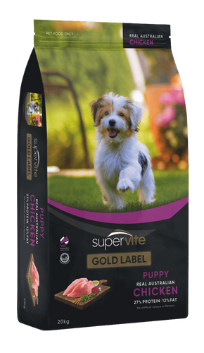 SuperVite Gold Label - PUPPY Chicken | Macleay Pets Plus