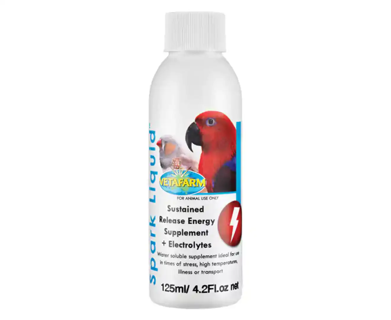 Vetafarm Spark Liquid for birds 125ml | Macleay Pets Plus