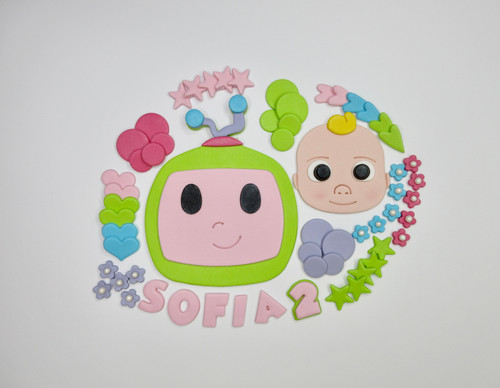 Cocomelon | Baby JJ Cake Topper Edible. | The Cake Fairy Crafts
