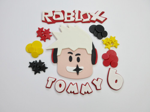 Roblox Logo | Guy Cake Topper Edible. | The Cake Fairy Crafts