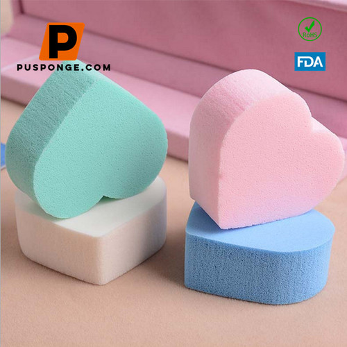 NBR SBR Wet and Dry dual-use Powder Puff Sponge | PUSPONGE supplier