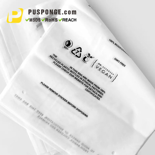 PLA Compostable Biodegradable Packaging 100% Eco-friendly for Sponge ...