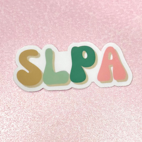 Pink & Green SLPA Sticker | JRC the SLP