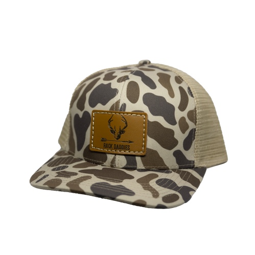 Buck Patch - Old School Brown | Rack Daddies