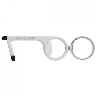 Safe-Mate Touch Free Tool with Keychain - Silver | Ultimate Wireless