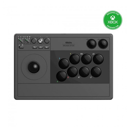 8BitDo Wired/Wireless Arcade Stick for Xbox X/S/One/Windows - Black ...