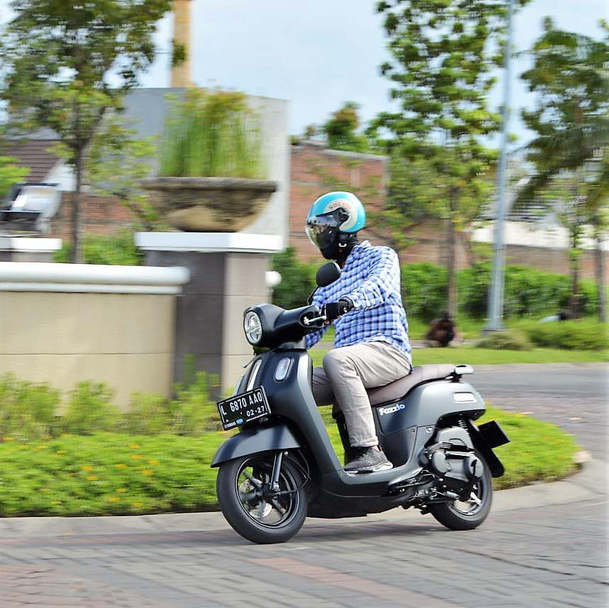 OTOPLUS-ONLINE I Test Ride Yamaha Fazzio Lux: Apa Bedanya dengan Fazzio ...