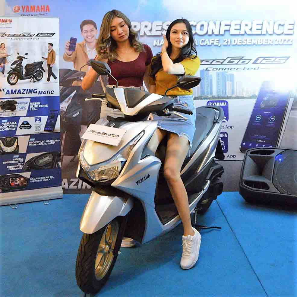 OTOPLUS-ONLINE I Alasan Harga Yamaha FreeGo 125 Connected Melonjak Jauh Lebih Mahal