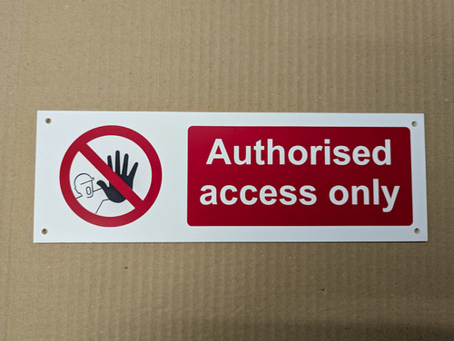 AUTHORISED ACCESS ONLY - SIGN | Plumridge & Peters Ltd