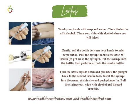 Lantus Insulin | Food Fitness First