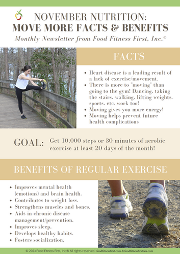 Exercise Handout | Food Fitness First