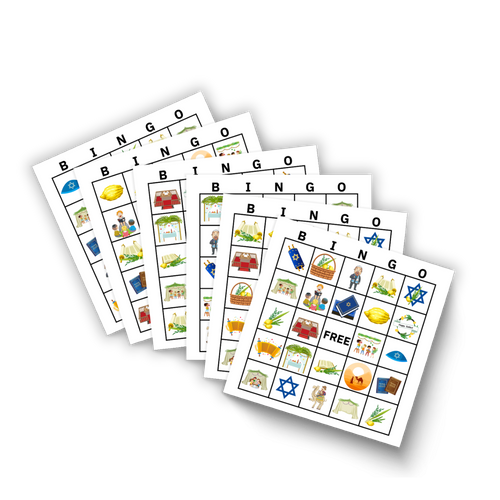 Jewish Holiday Picture BINGO Bundle | Alef Bet Games