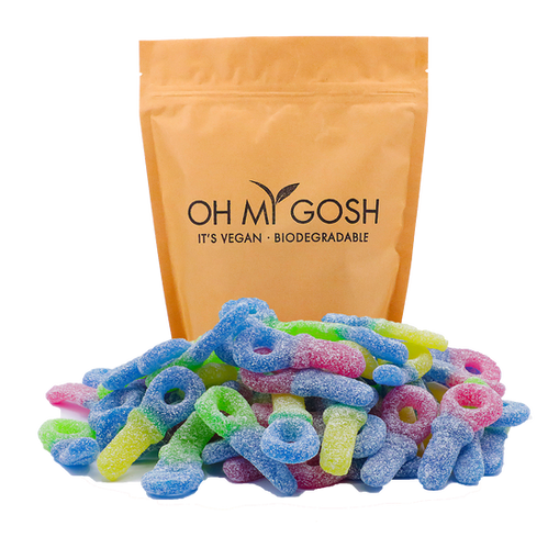 Vegan Fizzy Tongue Painter Dummies Sweet Bag | OH MY GOSH ITS VEGAN