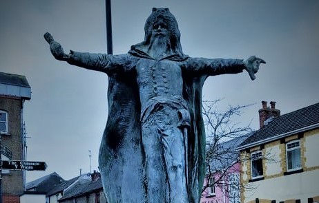 WHERE THE FOLK did the "Mad Doctor" go to burn the Baby Welsh Messiah?