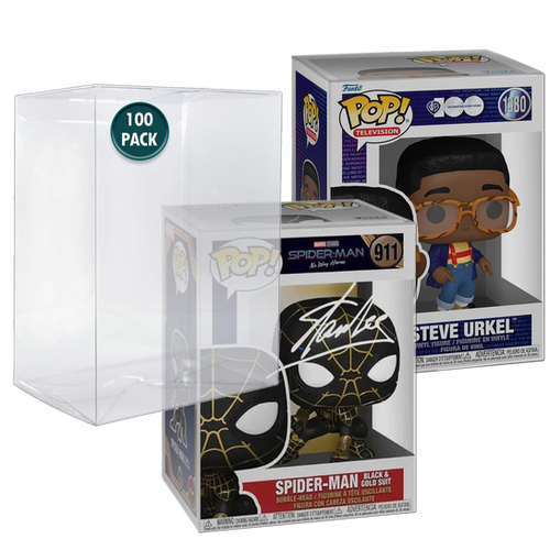 Funko Pop Protector Case 100 PACK - 0.35 MM Thick Soft Plastic | Malko ...